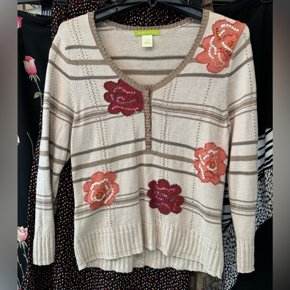 Sigrid Olsen | Sweaters | Sigrid Olsen Scoop Neck Silk Blend ...